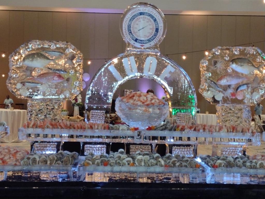 Elegant Ice Sculptures for Weddings and Events | The Ice Butcher