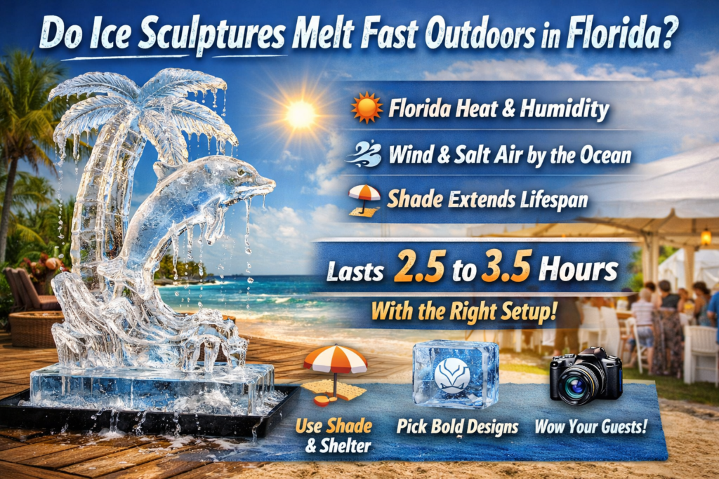Do Ice Sculptures Melt Fast Outdoors in Florida? Yes—Here’s How